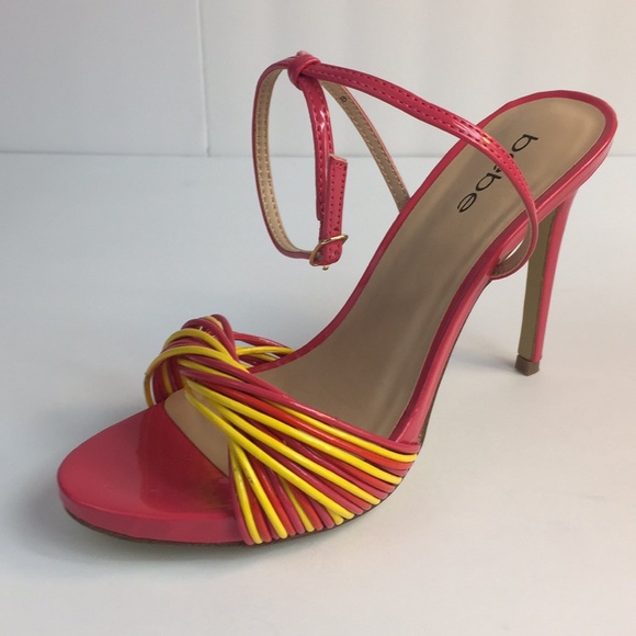 bebe | Shoes | New Bebe Pink High Heels Fashion Sandals | Poshmark